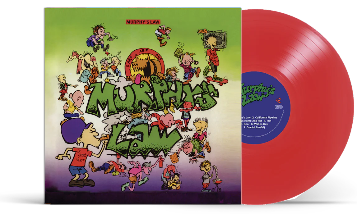 Murphy's Law (Colored Vinyl, Red) - Murphy's Law – Vnyl Confessions